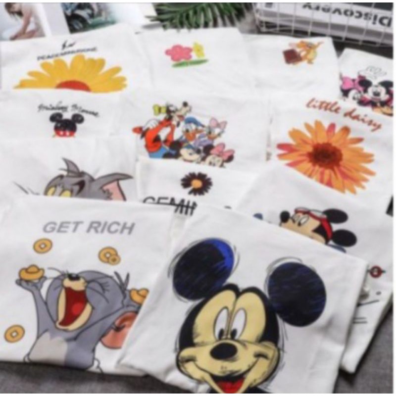 Mickey mouse tshirt ready stok Malaysia ready pos | Shopee Malaysia