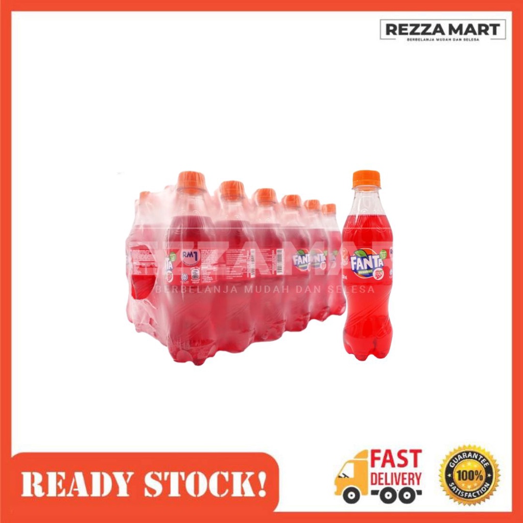 [CARTON] FANTA STRAWBERRY 24 X 250ML | Shopee Malaysia