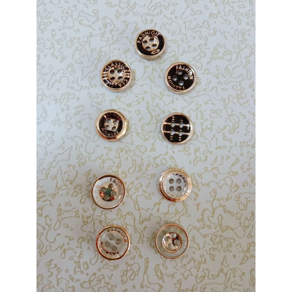 Butang Baju Fesyen Moden Melayu/Exclusive Button Cloth Fashion-11mm (1 ...