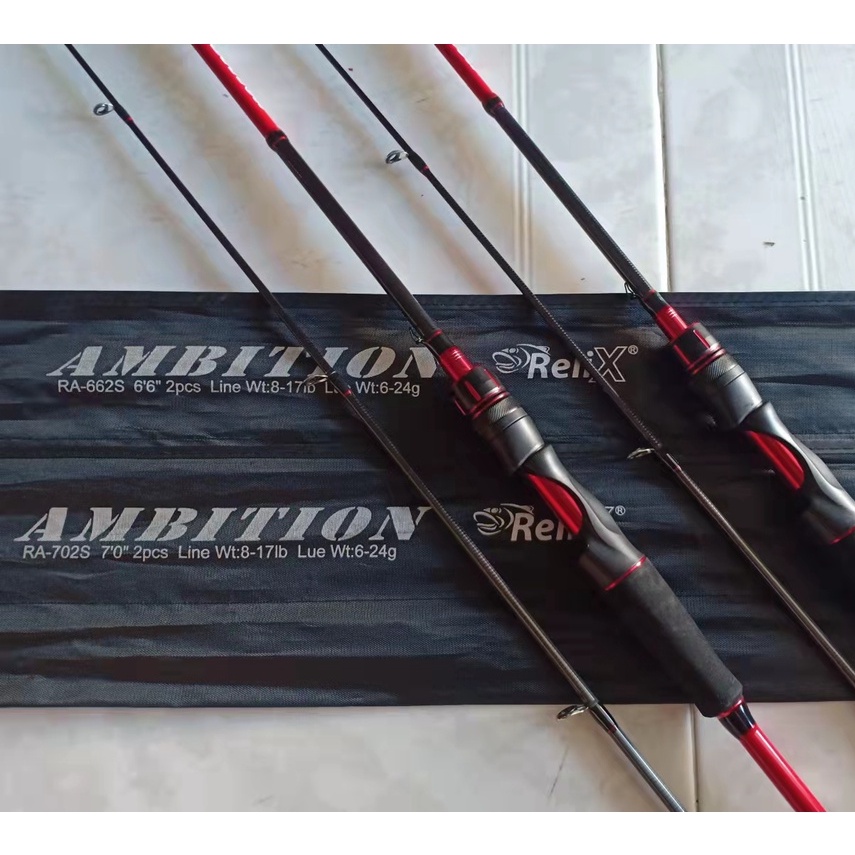 RELIX AMBITION SPINNING/BAITCASTING(BC) FISHING ROD | Shopee Malaysia