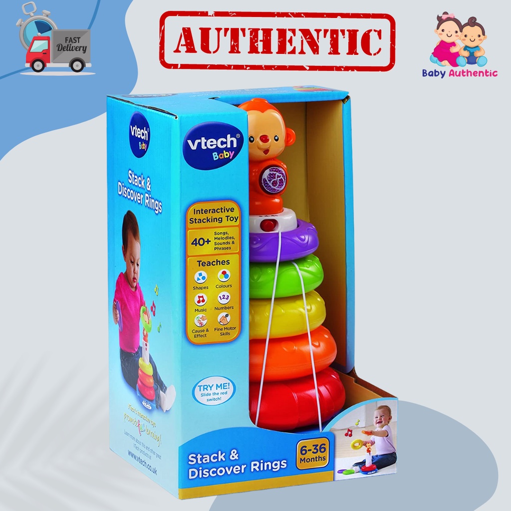 T18-03-0941-636M VTECH Stack & Discover Ring | Shopee Malaysia