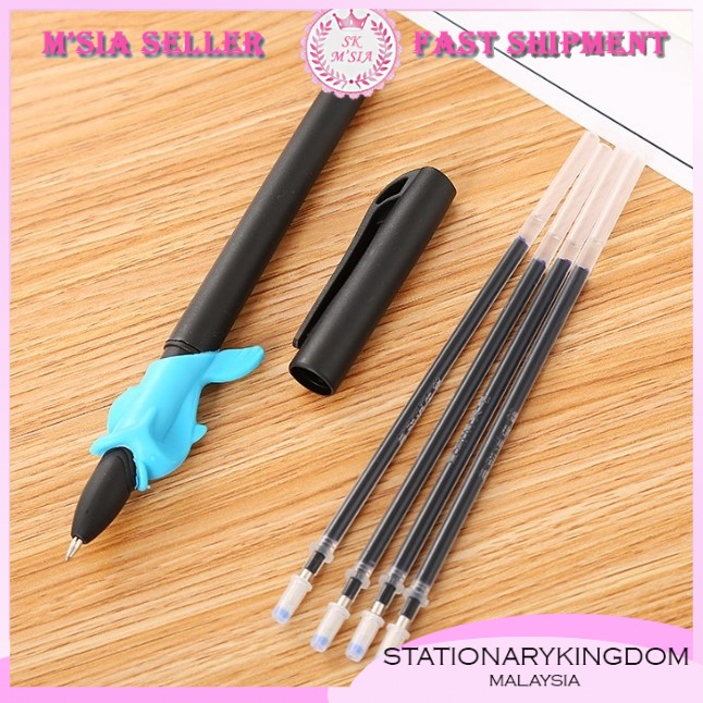 Pen Set With Free Holder and 4pcs Blue Ink Refill 6 in 1 Gift Set Combo ...