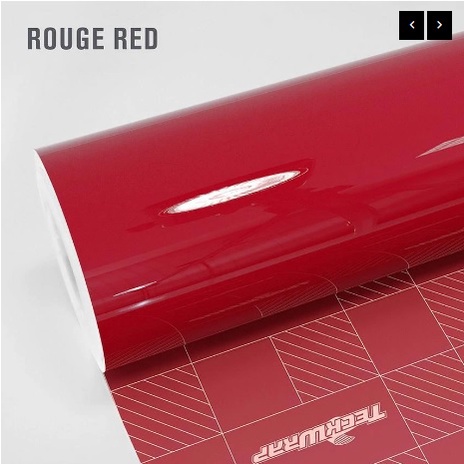 Teckwrap USA Gloss Rouge Red HD CG17HD CAR BIKE LAPTOP SMART PHONE ...