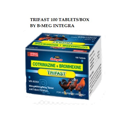 Trifast Tablet by B-meg Integra ( 1box-100 tablets) | Shopee Malaysia