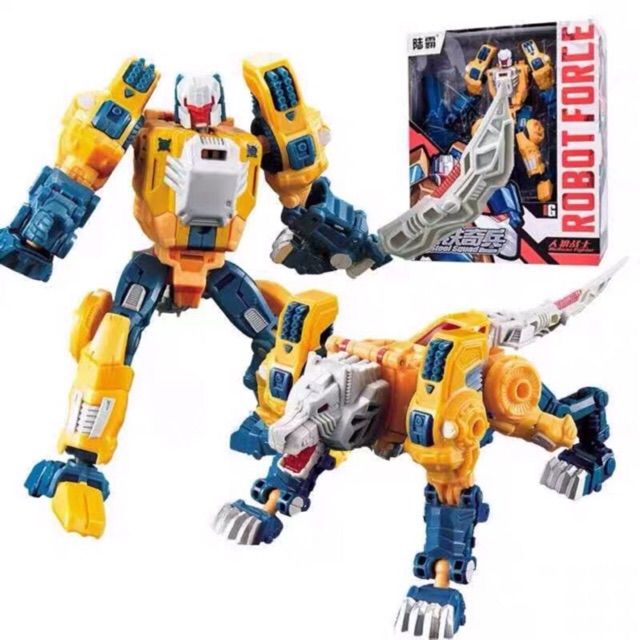 WEI JIANG TRANSFORMERS ROBOT FORCE - WOLFMAN (W8608G) | Shopee Malaysia