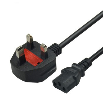 AC Power Cable with Fused UK 3 Pin Plug 5M (13A, 250V) | Shopee Malaysia