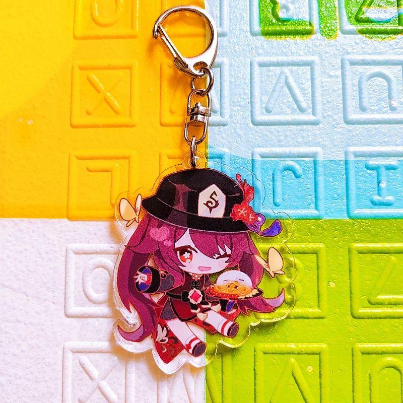 Hutao genshin impact M7 Liyue keychain | Shopee Malaysia