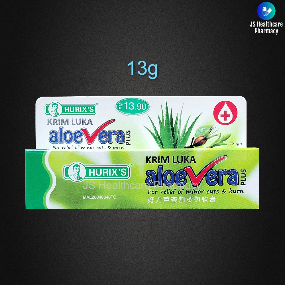 Hurix's Krim Luka Aloe Vera Plus - 13g | Shopee Malaysia