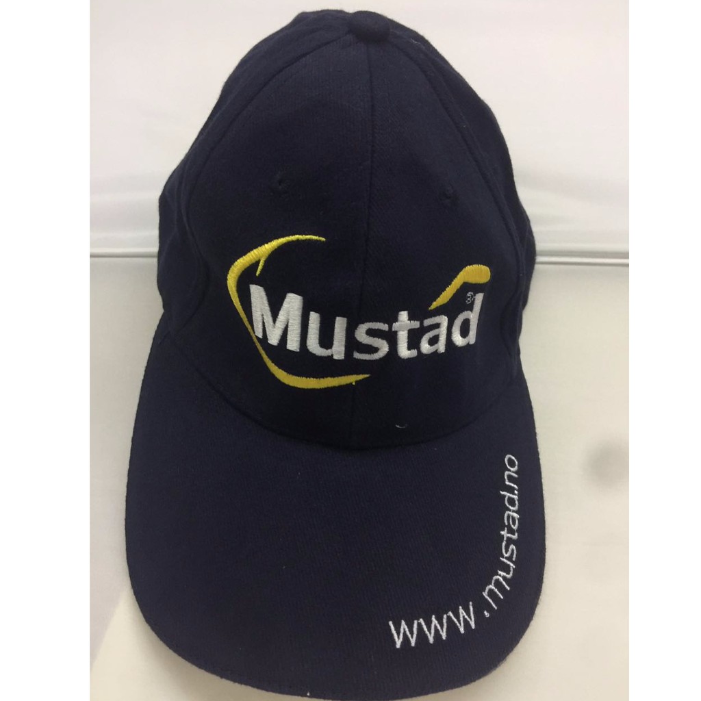Topi Mustard Logo ~ Cap Mustad logo | Shopee Malaysia