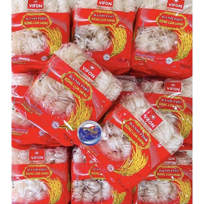 Banh Pho Bong Lua Vang Vifon- Dried Rice Noodles 400gr - 500gr | Shopee ...