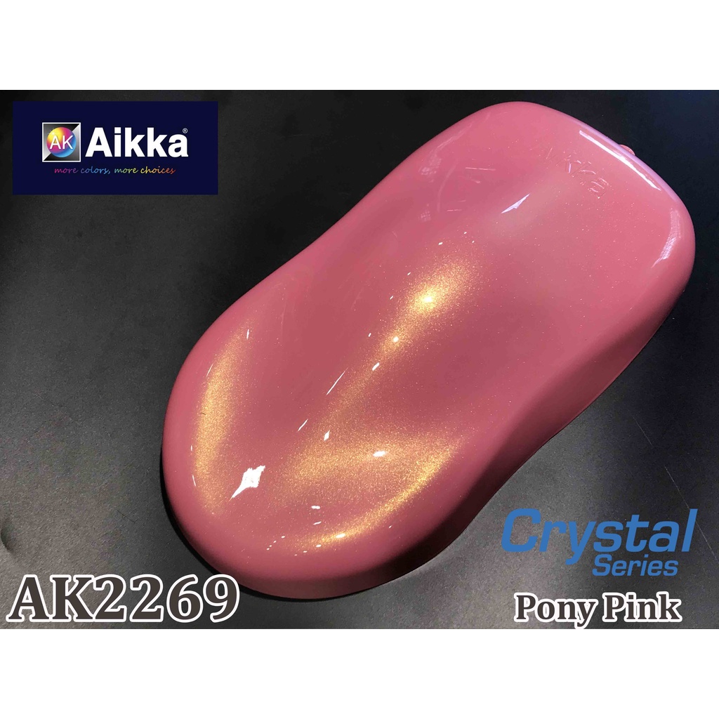AIKKA Paints AK2269 Crystal Effect Colour / PONY PINK / Warna Cat ...