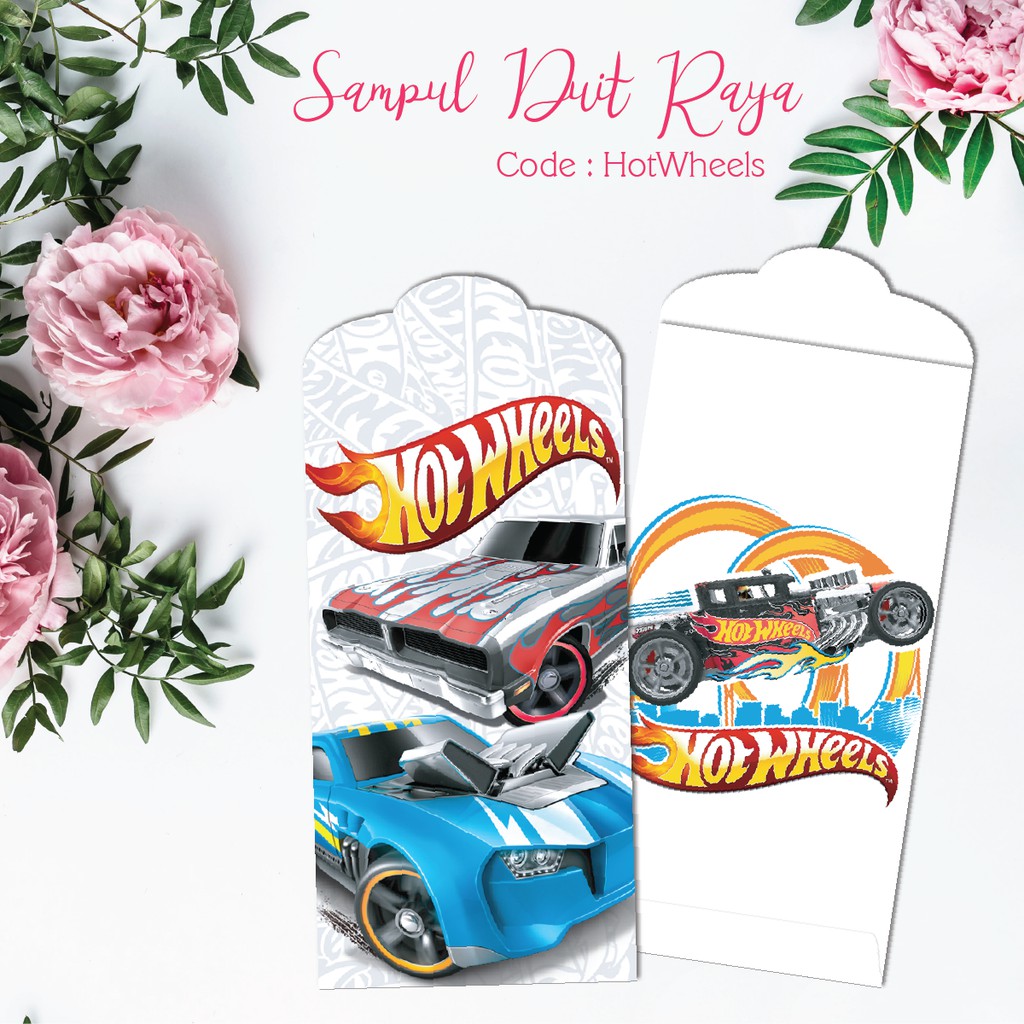 Hot Wheels Money Packet Sampul Duit Raya Angpow | Shopee Malaysia