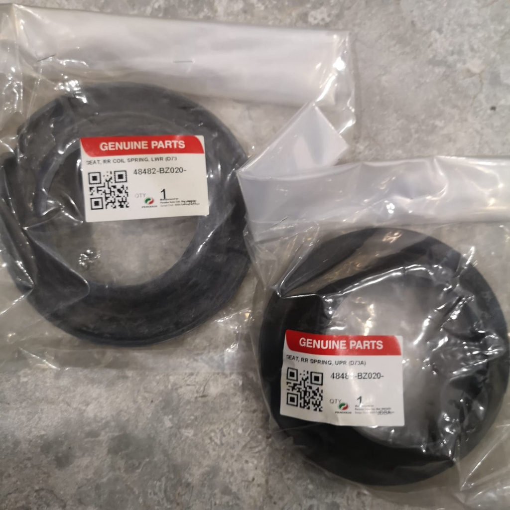 COIL SPRING RUBBER (ORIGINAL) (REAR)PERODUA MYVI VIVA ALZA MYVI ...