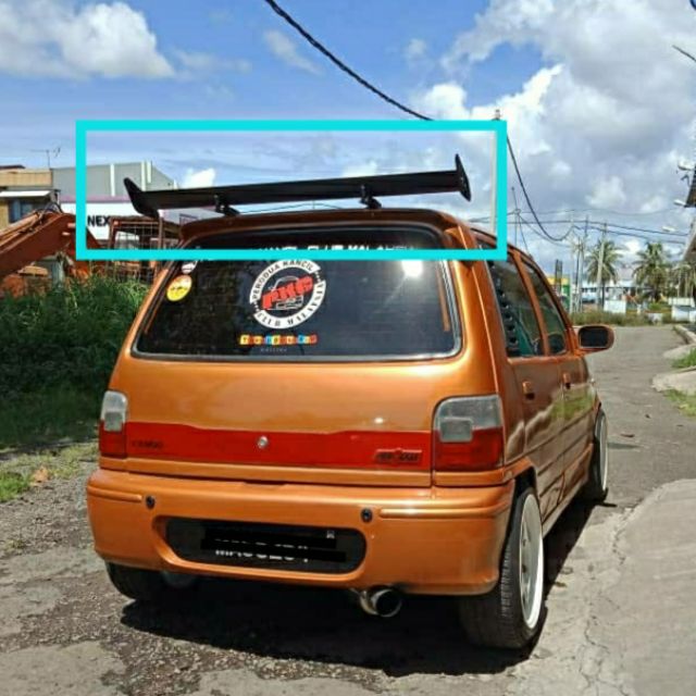 GT wing kancil mira daihatsu perodua | Shopee Malaysia