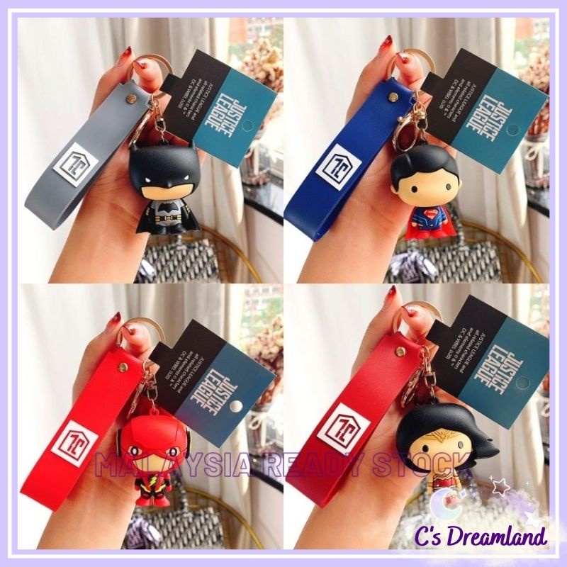 C'S DREAMLAND Marvel Avengers DC Hero Keychain Superhero Keyring ...