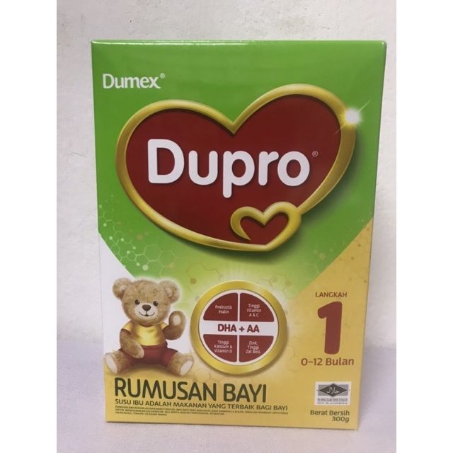 DUMEX DUPRO 1 300g, 0-12 Bulan (NEW PACKAGING) | Shopee Malaysia