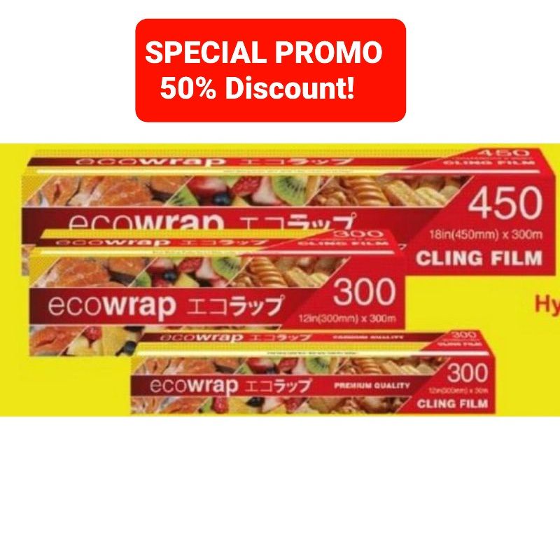 Cling Wrap/ Catering Wrap 45cm x 300m, 30cm x 300m | Shopee Malaysia