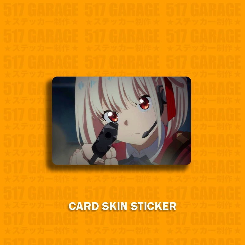 LYCORIS RECOIL - CARD STICKER - T*G STICKER - ACCESS CARD STICKER ...