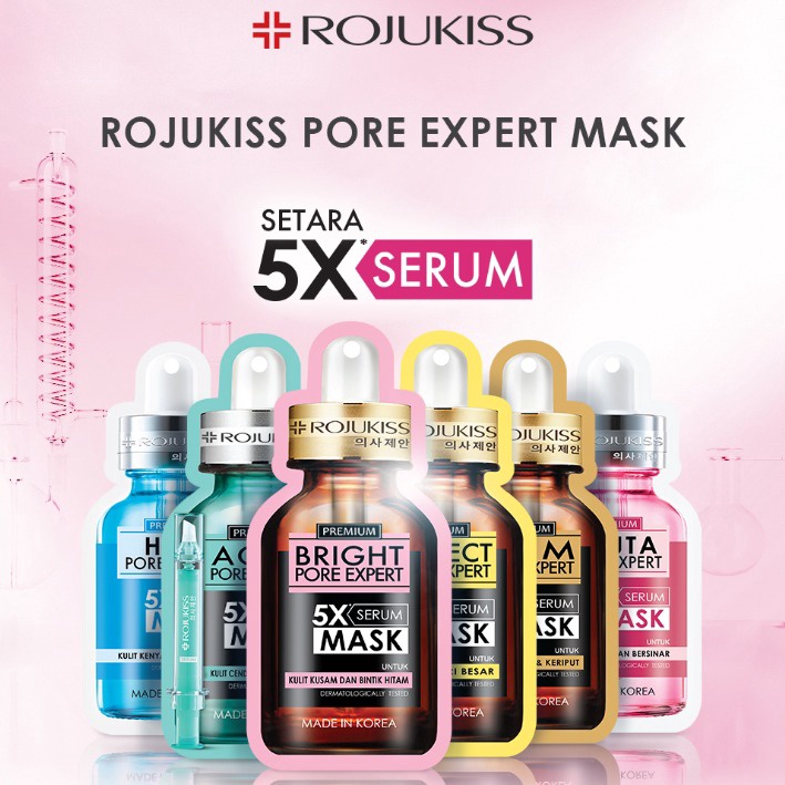 Rojukiss Premium Korean Sheet Mask (Sheetmask) | Shopee Malaysia