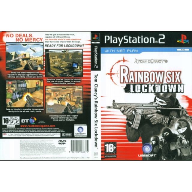 PS2 GAME COLLECTION (Tom Clancy's Rainbow Six: Lockdown) | Shopee Malaysia