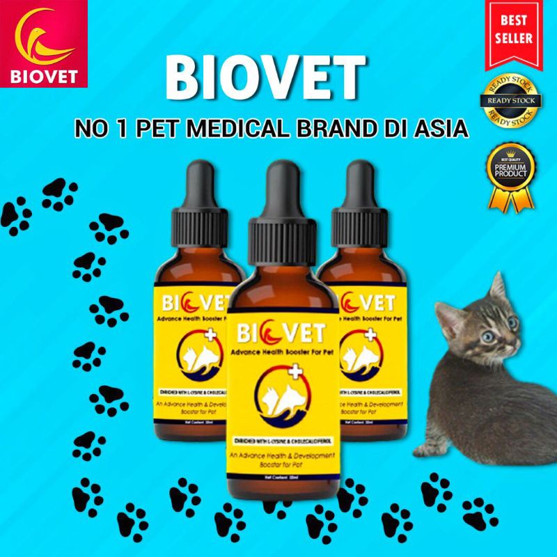 🐈OFFER🐈BIOVET ADVANCE HEALTH BOOSTER FOR CAT GROWTH / IMMUNE BOOSTER ...
