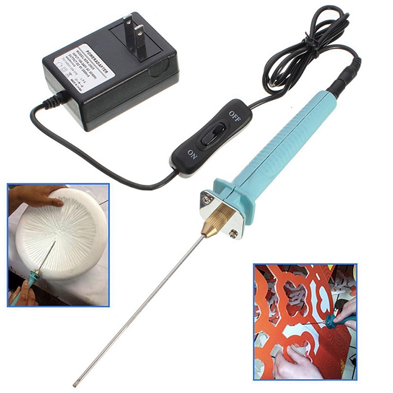 110-240v AC Electric Hot Wire Wax Foam Styrofoam Cutter Machine Hand ...