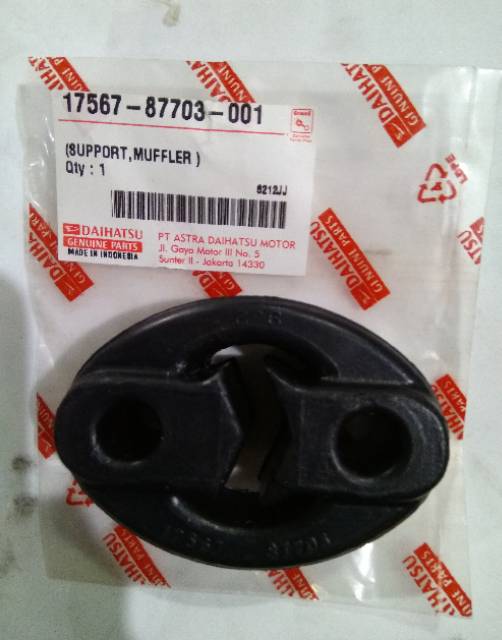 TOYOTA GANTUNGAN Hanging rubber Support Mufflerknalpot Genuine Daihatsu ...