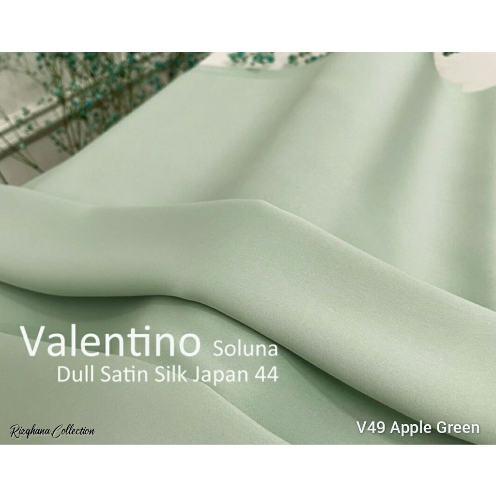 🍁 KAIN ELA DULL SATIN VALENTINO SOLUNA SILK JAPAN/HARGA UNTUK 4 METER/MURAH/SI | Shopee Malaysia