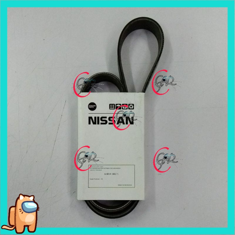 FAN BELT (ORIGINAL) NISSAN LIVINA 1.6,LATIO 1.6 7PK1140 (11720-ED00C ...