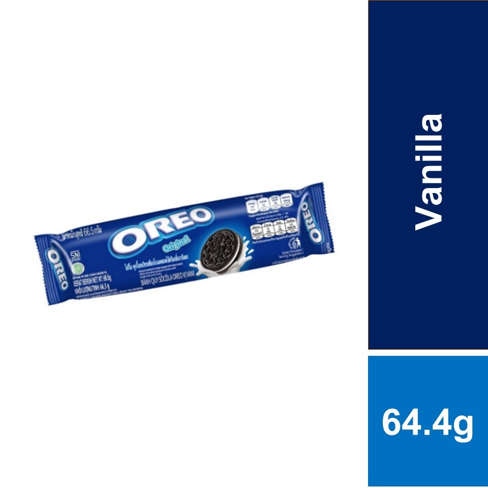 Oreo Vanilla Cookies 64.4g | Shopee Malaysia