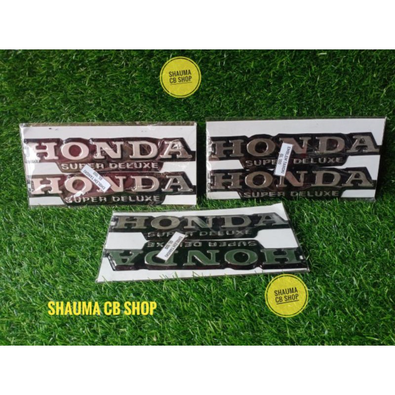 Honda gl 100 tank emblem honda gl 100 tank logo | Shopee Malaysia