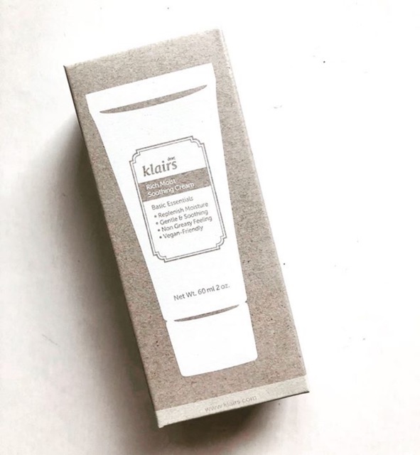 dear Klairs Rich Moist Soothing Cream 80g. New version | Shopee Malaysia