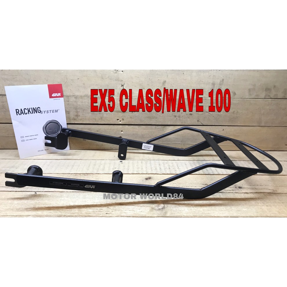 GIVI WAVE 100 / EX5 CLASS RACK MONORACK MV BASE PLATE GIVI BOX E250 B27N B27N2 C30 C30NTL B32N ...