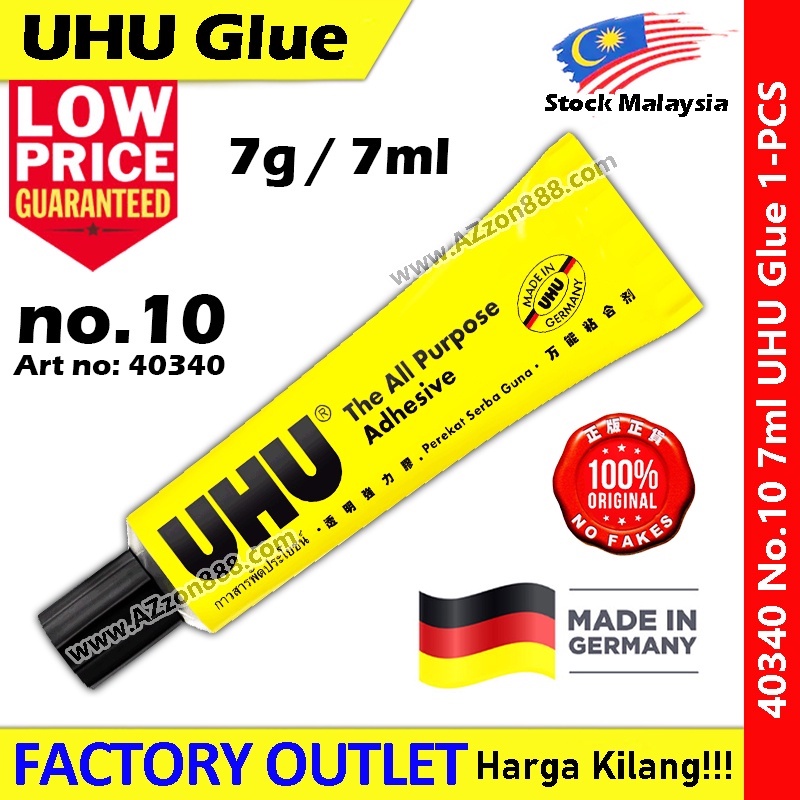 UHU All Purpose Adhesive Glue 7g Original UHU Germany Genuine Product ...