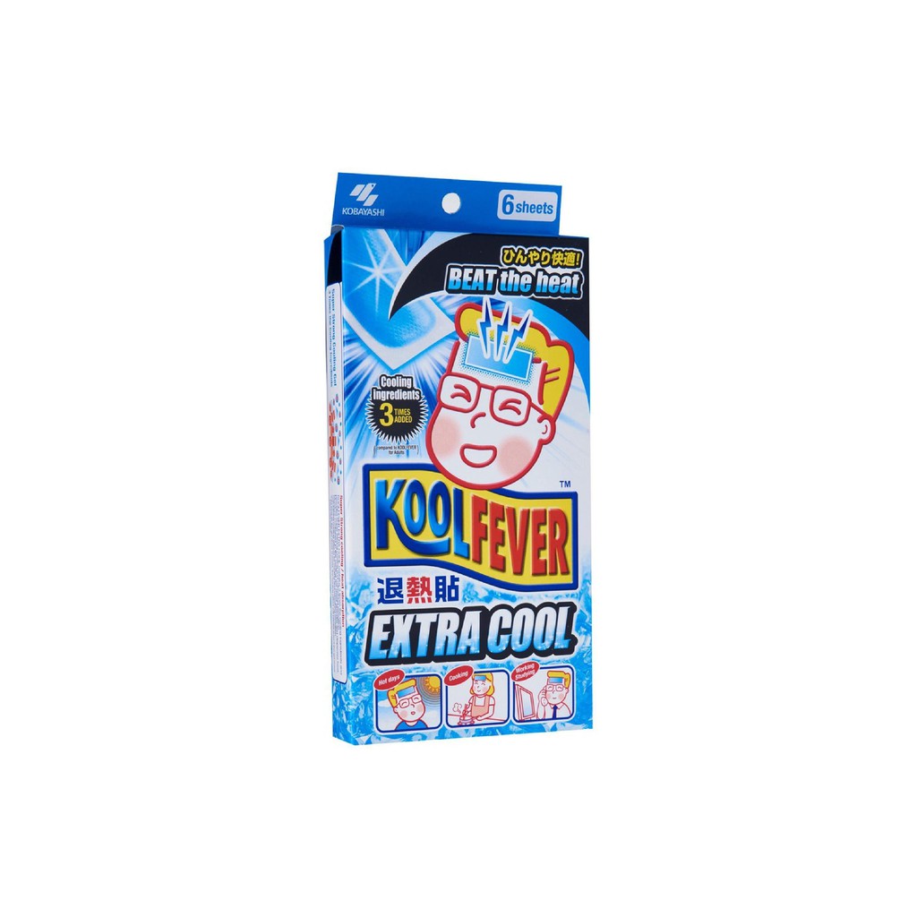 Kool Fever Adults Extra Cool 6's (3 Packet) per Box | Shopee Malaysia