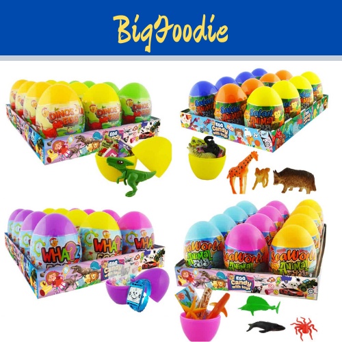 [BFD] YLF Beardy Egg Toy With Candy 12s (Safari/Whats/Dinasour/Seaworld ...