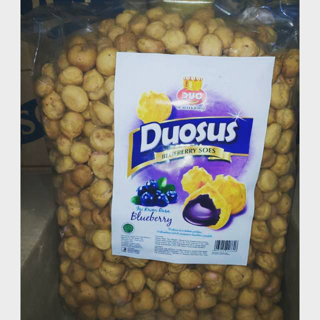Duosus Dry Soes Cake Blueberry Flavor Contents 2 Kg | Shopee Malaysia