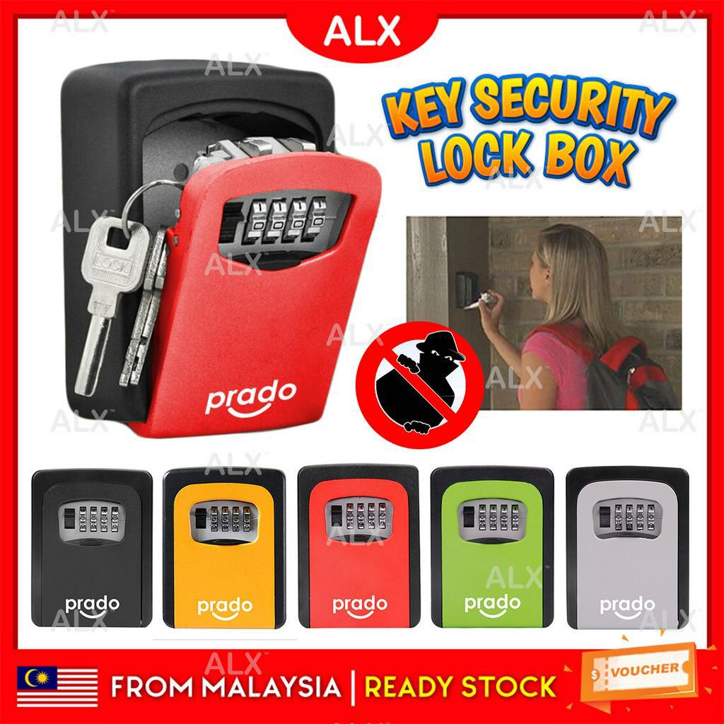 (Crazy Sales) Aluminium Key Locker Storage Security Lock Box Home Stay ...