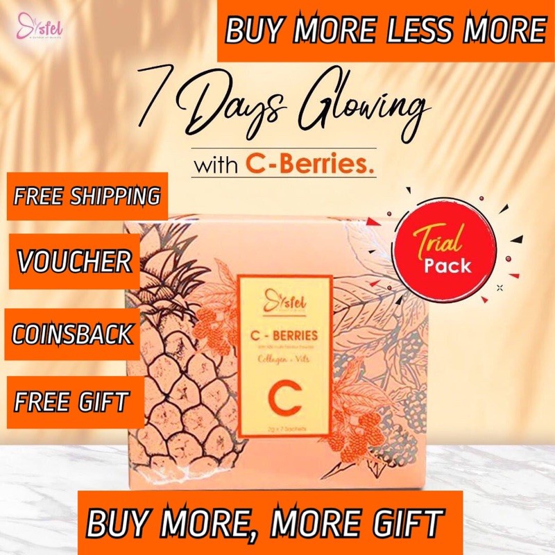 C-Berries Sysfel Vit-C 💯 Authentic | Shopee Malaysia