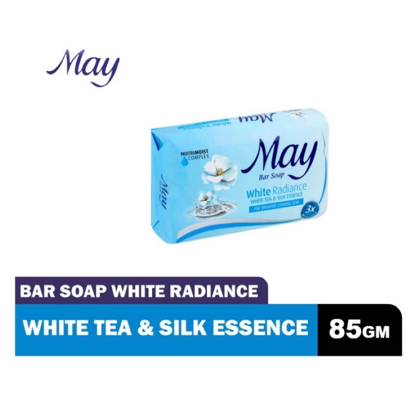 May Bar Soap White Radiance (85g) | Shopee Malaysia