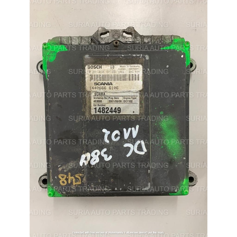 SCANIA ENGINE ECU CONTROL UNIT 548 D12 1482449 | Shopee Malaysia