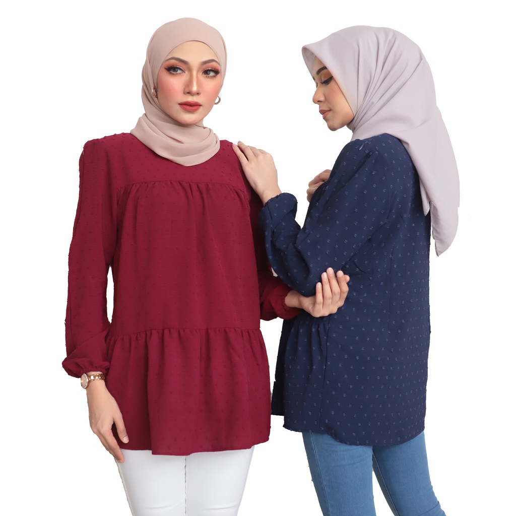 ByMadeeha EMBOSS TOP | Shopee Malaysia