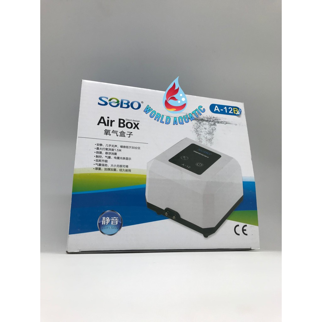 SOBO Air pump Air Box A-12B / A-12C | Shopee Malaysia