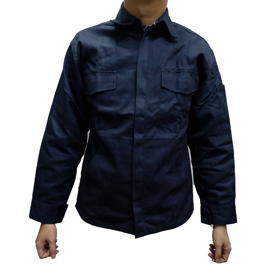 3 color "Double Sleeve Layer" Work zip jacket/ Welding Coat Heat/Flame ...