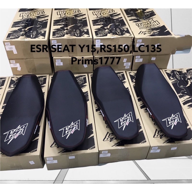 ESR RACING SEAT CARBON Y15ZR,LC135,RS150, NVX155 CURVE , FLAT 100% ...