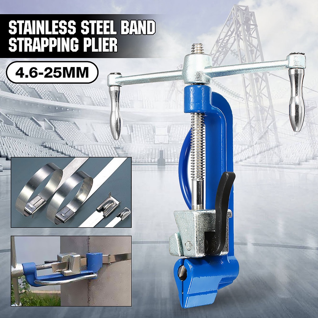 Tensioning Trigger action Cable Guns Blue Zip Cable Tie plier bundle ...