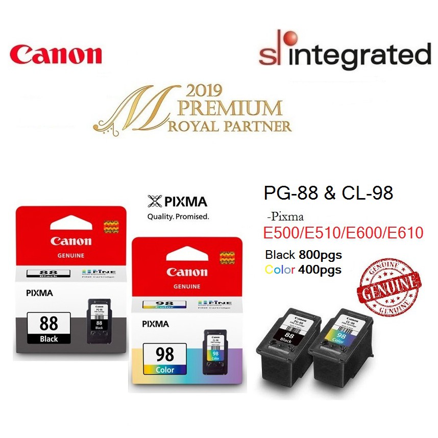 CANON PG-88 CL-98 INK CANON E500 E510 E600 E610 | Shopee Malaysia