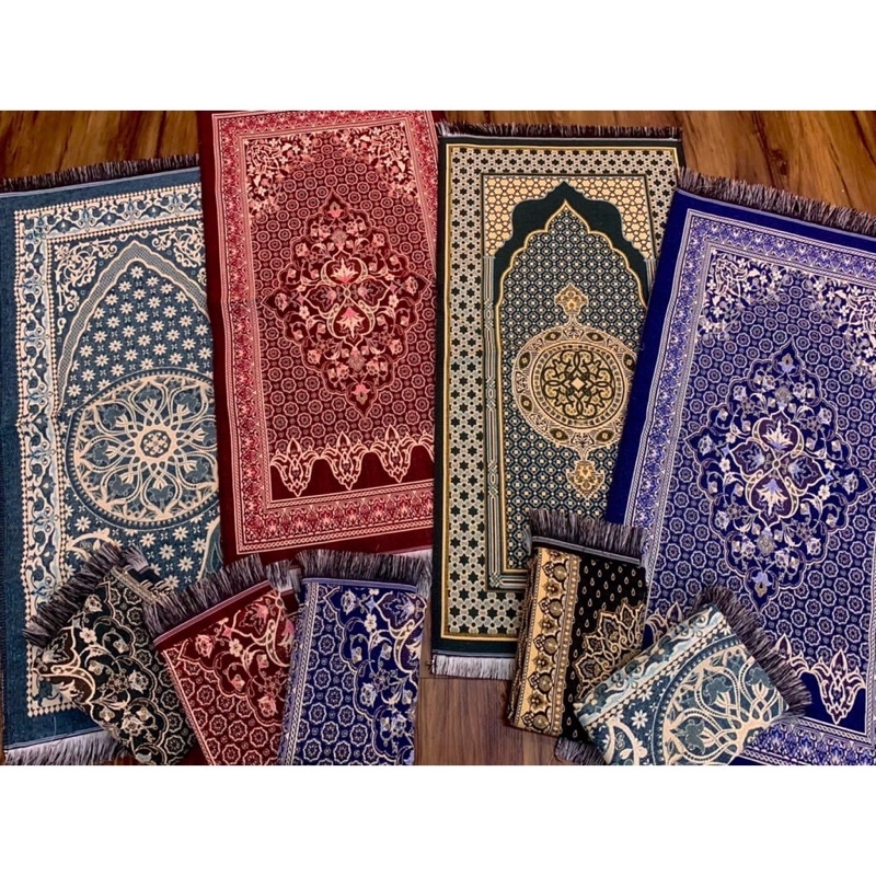 Sejadah Muka Tenun Panjang Al Raudah Turkey 35 x 70 CM Sejadah Travel ...