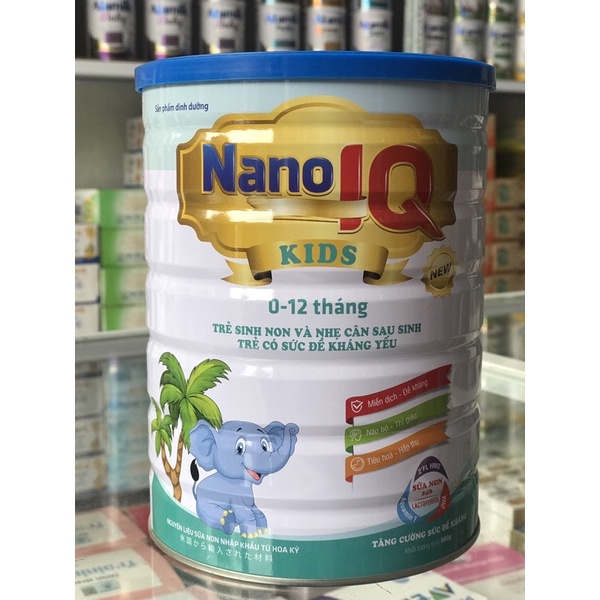 Nano IQ Kids Milk - 400g/900g can [New model] - FOR children from 0-12 ...