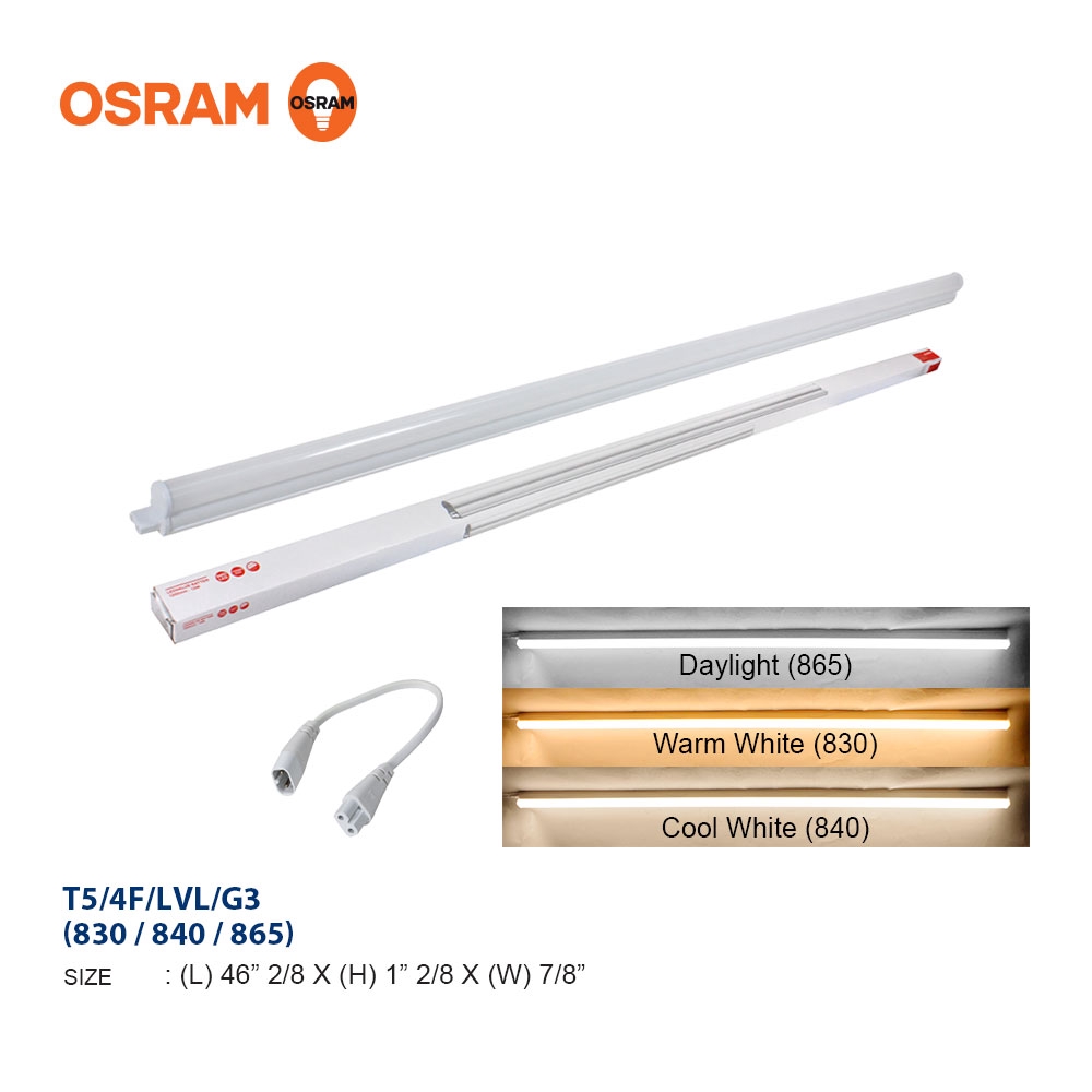 OSRAM LEDVANCE GEN3 [1FT/2FT/3FT/4FT] [3.4W/6.5W/9.6W/13W] LED T5 BATTEN | Shopee Malaysia